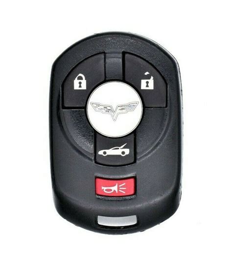 1 Oem Chevy Chevrolet Corvette Remote Entry Key Fob 10372541