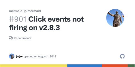Click Events Not Firing On V283 · Issue 901 · Mermaid Jsmermaid