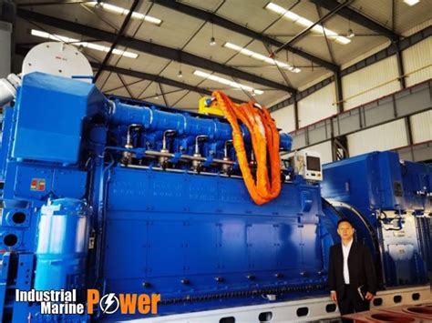 Man 6l 27 38 Hfo Generator Set 60hz 4 Units In Stock For Power Plant