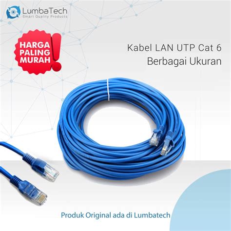 Kabel Utp Cat 6 Lan With Rj45 Commscope Amp Panduit 4 Lazada Indonesia