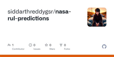 Github Siddarthreddygsr Nasa Rul Predictions
