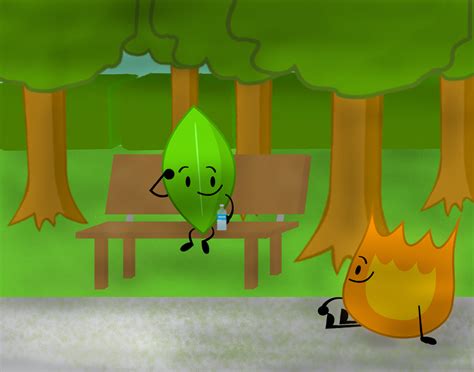 A Walk In The Park Battle For Dream Island Know Your Meme