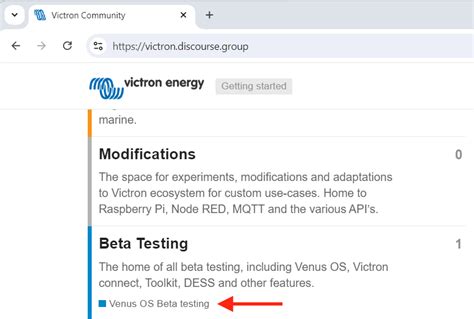 How To Post In The Beta Testing Categories Beta Testing Victron