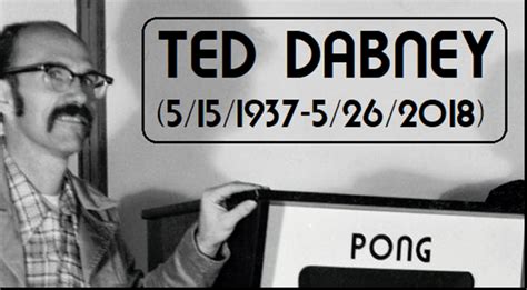 Ted Dabney Hommage à Concepteur Datari Et Pong