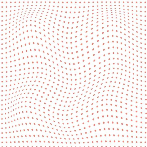 Simple Abstract Tomato Color Small Polka Dot Wavy Pattern On White Background 38924513 Vector