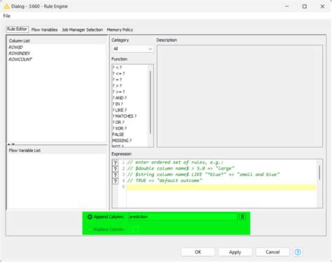 Multi Row Formula In Knime Knime Analytics Platform Knime