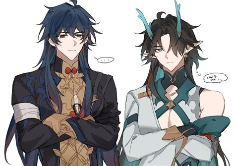 Dan Heng Blade And Dan Heng Honkai And More Drawn By Muya Danbooru