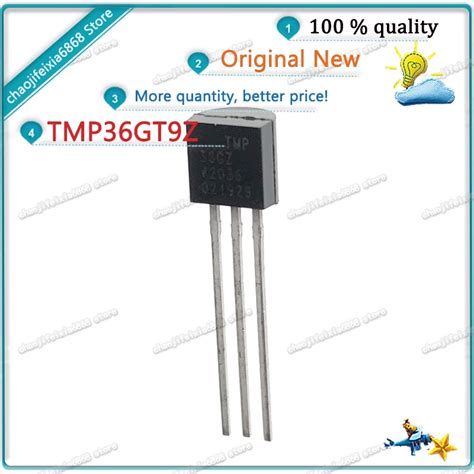 10pcs 100 개몫 Tmp36gt9z Tmp36gz To92 36gz 36gt9z To 92 Tmp36gt Tmp36
