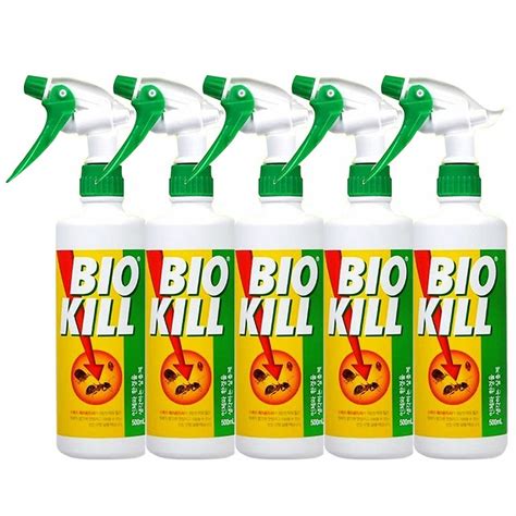 동성제약 비오킬 500ml 살충 모기 개미 바퀴 빈대 진드기 X5개 티몬