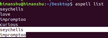Tutorial De Comando Linux Aspell Para Iniciantes Exemplos
