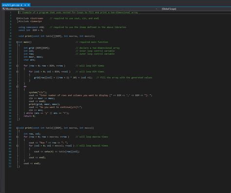 Solved Example Program This Program Uses Nested Loops To Chegg