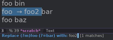 Regular Expressions Support For Regex Look Behind And Ahead Emacs Stack Exchange