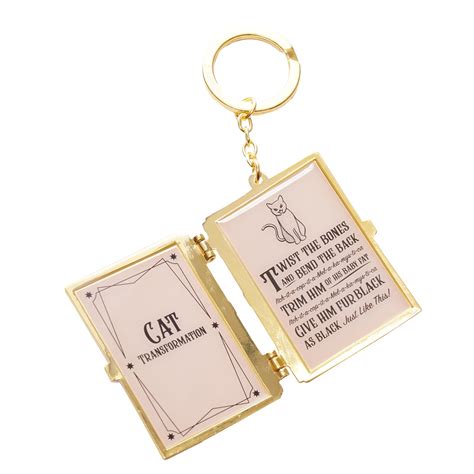 Hocus Pocus Spell Book Key Chain Entertainment Earth Exclusive