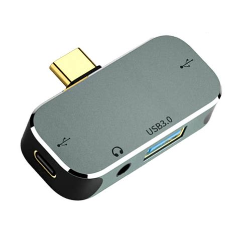 Sidaley Conector De Cable Concentrador Usb Tipo C Extensor De Conexión