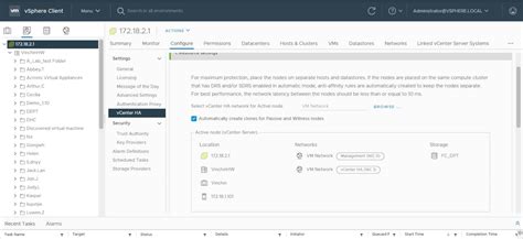 what is vsphere ha and how to set up ha cluster vinchin backup