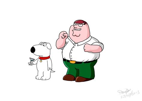 Peter And Brian Griffin By Ivy Petal On Deviantart