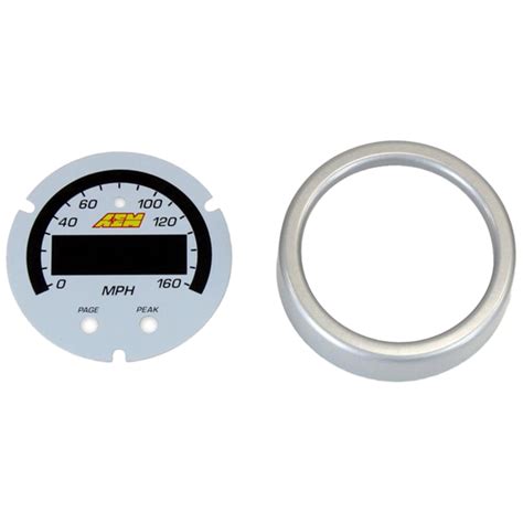 Aem Gps Speedometer Gauge Accessory Kit X Series Burton Racing