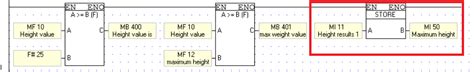 analog input maximum value during period of time vision and samba plc