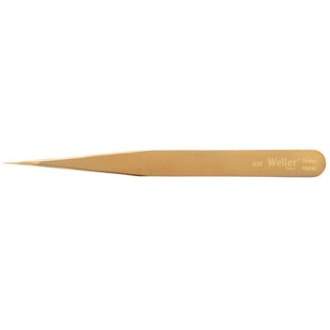 Erem Am Precision Medical Grade Brass Tweezer With Straight Pointed Tips