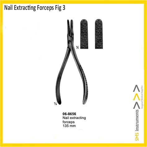 Nail Extracting Forceps Orthopedic Instruments Nazmed Sms