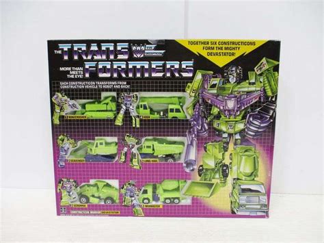 Transformers Gi Devastator Reissue Action Figure With Box Mint Show