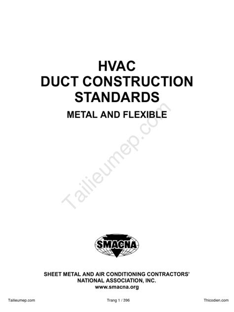 Smacna Duct Construction Pdf