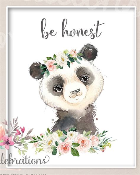 Set Of 6 Safari Animal Nursery Diy Prints Printable Blush Etsy