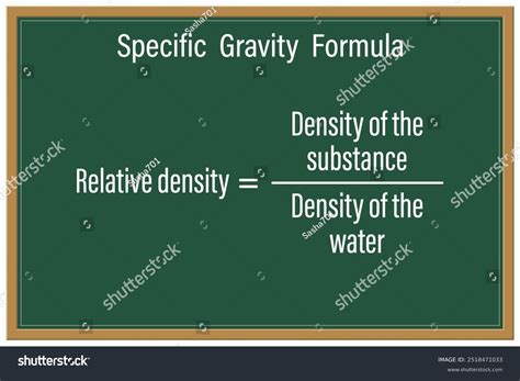 Specific Gravity Formula Over 11 Royalty Free Licensable Stock Illustrations And Drawings