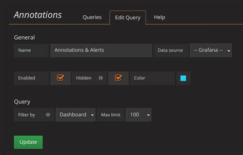 Unable To Add Annotations In Dashboard Time Series Panel Grafana Labs Community Forums