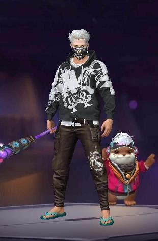 Iniciante Moderno Combinação de Roupas e Skins Free Fire Mania