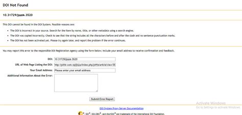 Doi Link Not Working Software Support Pkp Community Forum