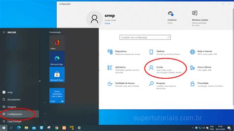 Como criar uma conta de usuário local no Windows 10