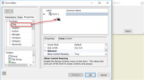 Managing IProperties With An Inventor ILogic Form IMAGINiT