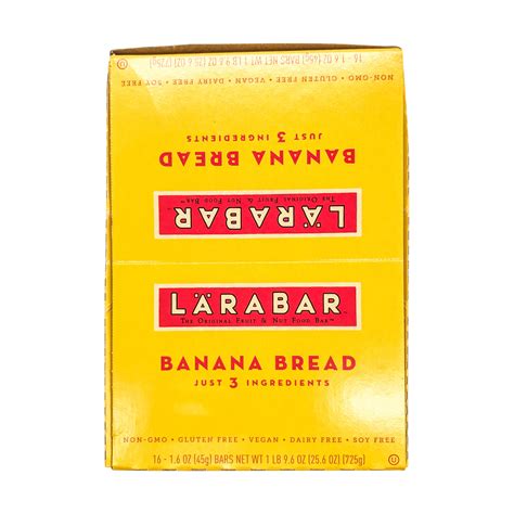 Larabar Banana Bread Bars Fig App