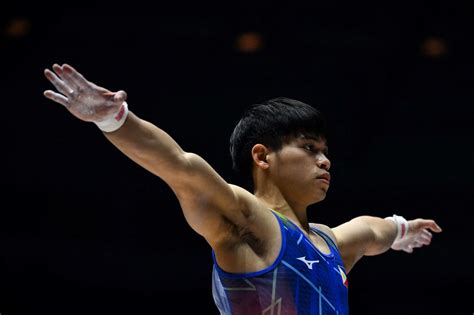 Carlos Yulo Misses Floor Exercise Rings Final In Artistic Gymnastics