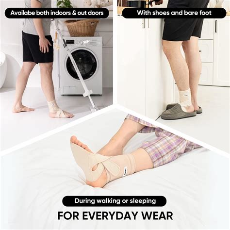 Neofect Drop Foot Brace Beige Right Afo Stroke Recovery Walking
