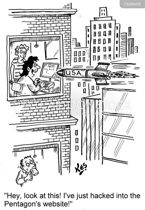 Security Threat Cartoons And Comics Funny Pictures From Cartoonstock