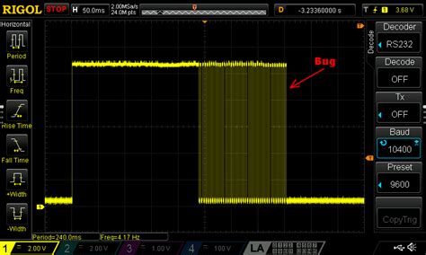 Rigol DS1074 Oscilloscope Shows Very Wrong Timing Electrical Engineering Stack Exchange