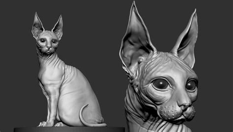 Sphinx Cat Tutorial Flippednormals