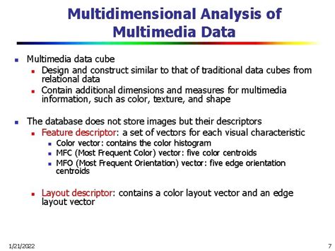 Multimedia Data Mining 1212022 1 Multimedia Data Mining