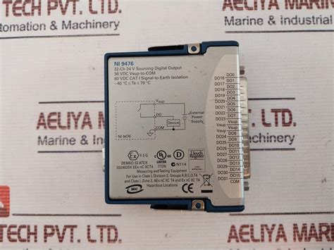 National Instruments Crio 9114 196604b 04l Analog Input Module