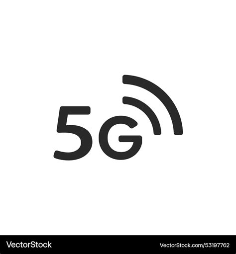 5g Network Icon Royalty Free Vector Image Vectorstock