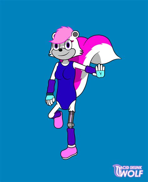 Mobian Pinky By Acidskunkwolf