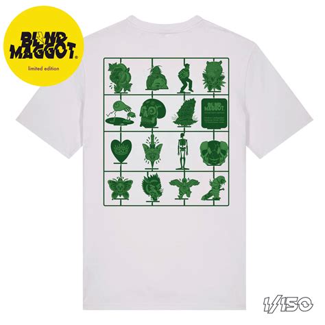 Blind Maggot Ltd Limited Edition Hand Screen Printed Ethical Shirts