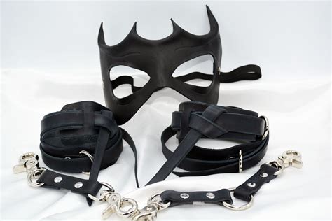 Colección Bondage De 7 Piezas Bdsm De Cuero Correas De Etsy