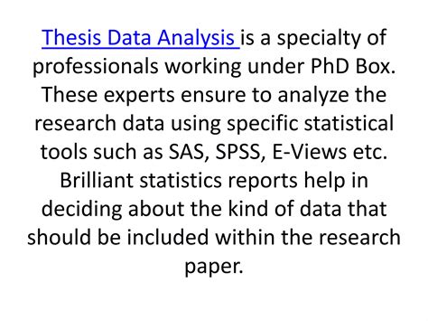 Thesis Data Analysis Pptx