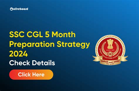SSC CGL 5 Month Preparation Strategy 2024 For Tier 1 Exam