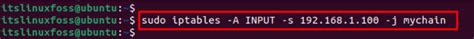 What Is A Chain In Iptables In Linux Its Linux Foss