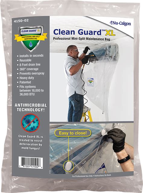Xl Clean Guard Mini Split Maintenance Bag 39966