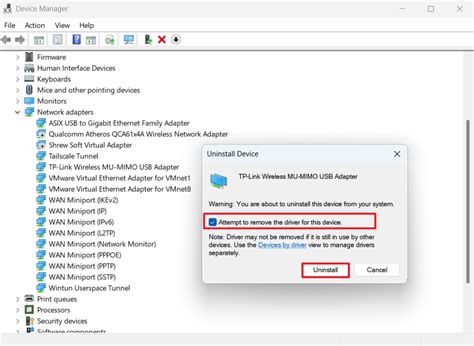 How To Uninstall Drivers From Windows Device Manager Tp Link